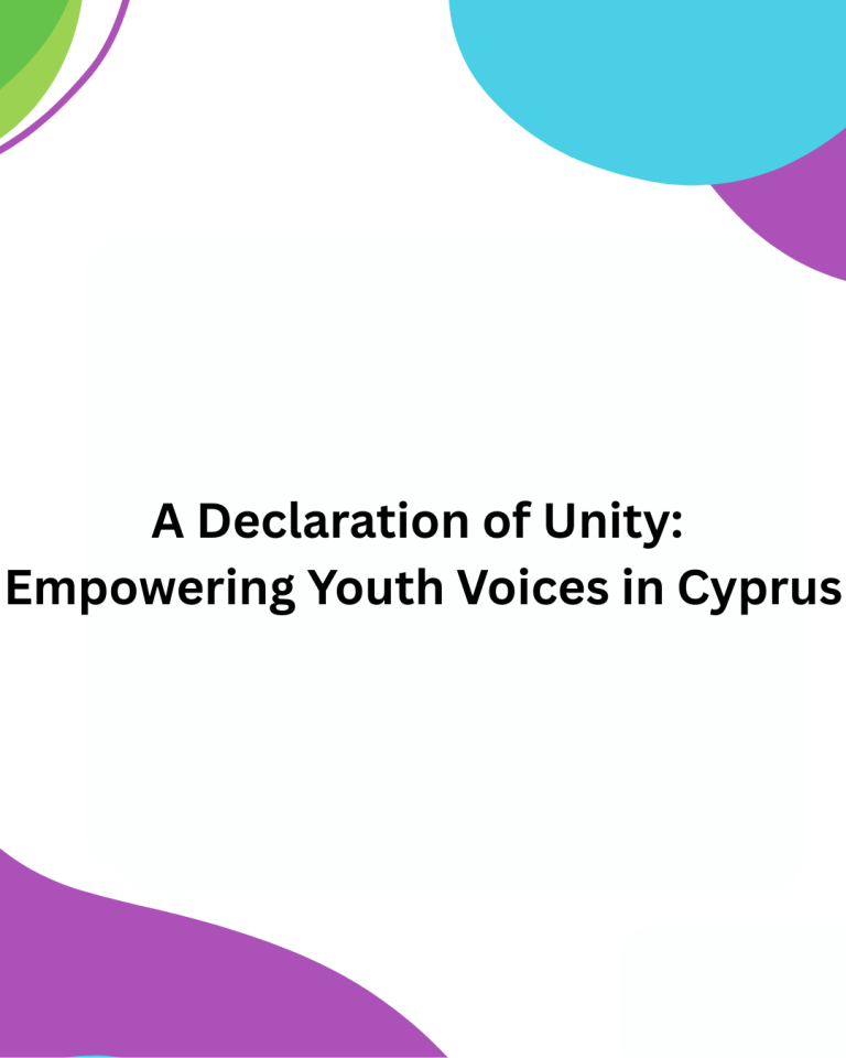 A Declaration of Unity: Empowering Youth Voices in Cyprus - Cyprus ...